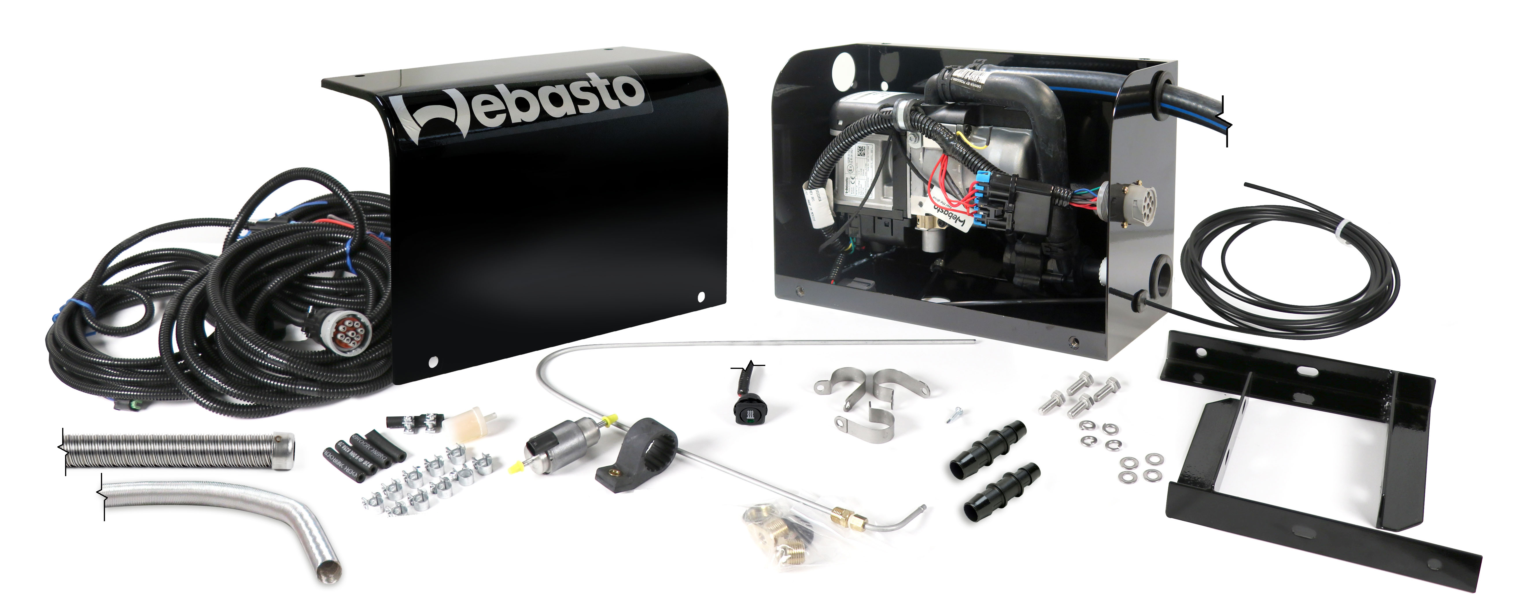 Webasto Thermo Pro 50 Heavy Duty_Off Highway Heater Kit with Enclosure Box - 5011083B - Shop Cummins